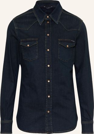 Dolce & Gabbana Jeanshemd Extra Slim Fit blau