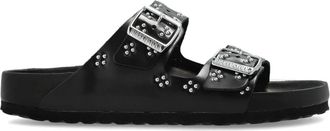 Birkenstock Arizona Nietenrand Klein Schmal - - Shoes - Damen - Schwarzk - 41 EU