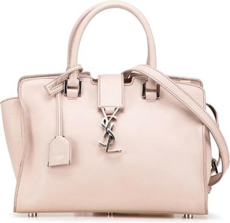 Saint Laurent mini sac à bandoulière Downtown Cabas (2017) - Marron