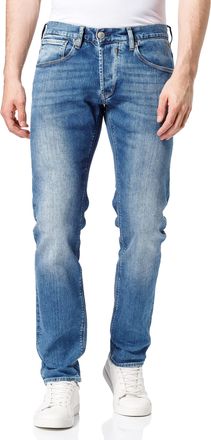 Herrlicher Herren Hero Denim Recycled Jeans, Retro Marvel 869, W28/L34