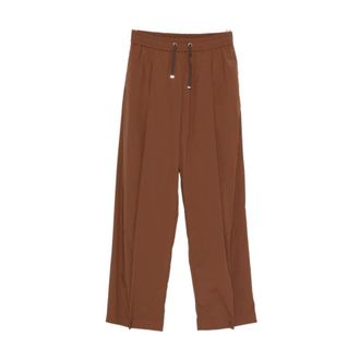 Herno Femme, Pantalons, Brun, Taille: 38 FR Amish Pantalons