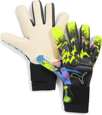 Puma ULTRA Ultimate TEASER Hybrid Torwarthandschuhe, Accessoires, Schwarz, 9.5