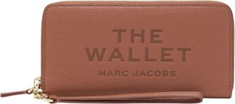 Marc Jacobs Femme, Accessoires, Brun, Taille: ONE Size Le Portefeuille Continental en Cuir