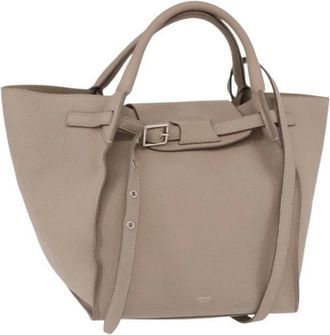 Celine Sac &agrave; main vintage doccasion - Femme - Pre-owned - Beige - Taille: ONE Size