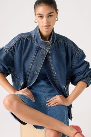Levi's Blouson Trucker Jacket - Femme - Bleu / Enchantment - XS