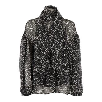 Max Mara Damen, Blusen & Hemden, Schwarzk, SGr&ouml;&szlig;e
