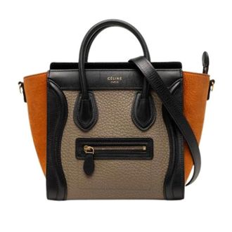 Celine Pre-owned Nano Luggage Tote - Femme - Pre-owned - Multicolore - Taille: ONE Size