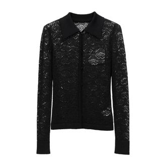 Silvian Heach Femme, Pulls, Noir, Taille: 36 FR Cardigan Dipondi