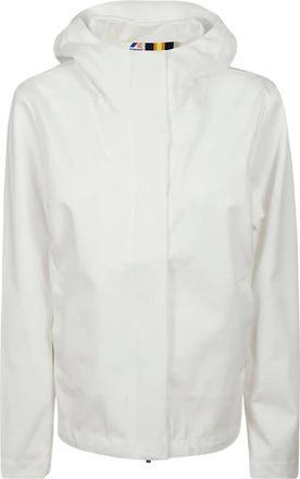 K-Way veste à fermeture zippée - Blanc
