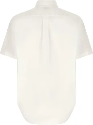 Kenzo Wild Tiger Crest Logo Shirt - Cream