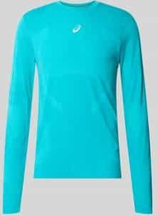 Asics Longsleeve mit Logo-Print und Rundhalsausschnitt