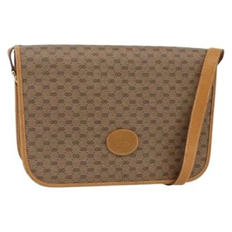 Gucci Pre-owned Micro GG Canvas Schultertasche - - Pre-owned - Damen - Beige - ONE SIZE