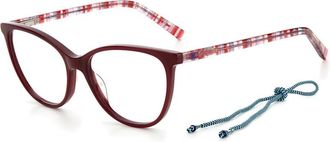 M Missoni Femme, Accessoires, Rouge, Taille: ONE Size Mmi-0067 Cat Eye Frame