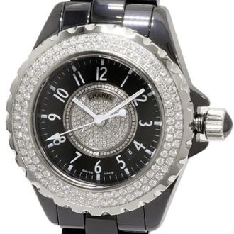 Chanel Pre-owned Tissu montres - Femme - Pre-owned - Noir - Taille: ONE Size