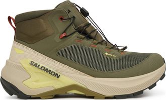 Salomon Trekkingschuhe Salomon Genesis Mid GTX L45409400 Khakifarben