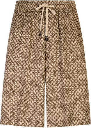 PESERICO Homme, Shorts, Brun, Taille: M Jogger Bermuda Shorts