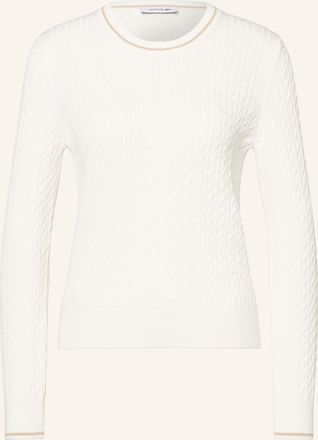 Lacoste Pullover weiss