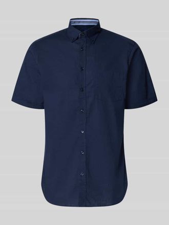 Christian Berg Regular Fit Freizeithemd mit Button-Down-Kragen