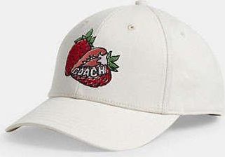 Coach Baseballmütze Im Retro-Look Mit Erdbeerstückchenprint