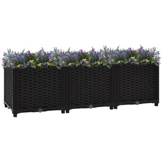 vidaXL Lit sur&eacute;lev&eacute; 120x40x38 cm Polypropyl&egrave;ne