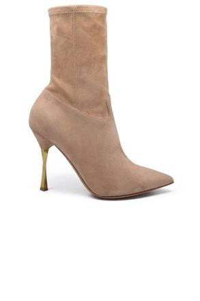 Valentino Garavani Stiefel - Twisted Heel Boots - Gr. 35 (EU) - in Beige - f&uuml;r Damen
