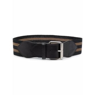 Philosophy di Lorenzo Serafini Femme, Accessoires, Noir, Taille: XS Ceinture Ray&eacute;e