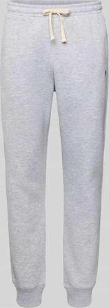 Review Slim Fit Sweatpants mit Logo-Stitching