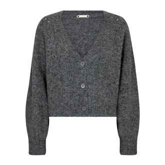 Co'Couture Damen, Strickwaren, Grau, LGr&ouml;&szlig;e