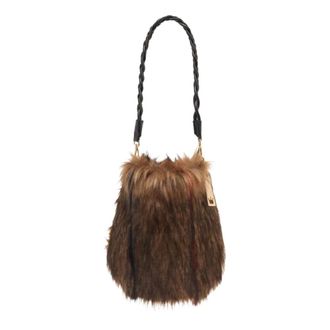 La Milanesa La Milanesa - Livia Sac bandouli&egrave;re - Femme - Sacs - Brun - Taille: ONE Size