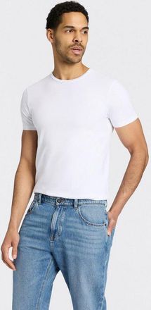 HUGO BOSS T-Shirt HUGO-Round (Packung, 2er) Rundhalsausschnitt, Slim-Fit, HUGO Logo-Druck