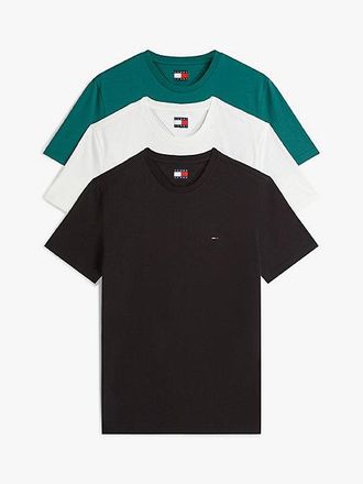 Tommy Hilfiger Lot de 3 T-shirts extra slim Tommy Flag