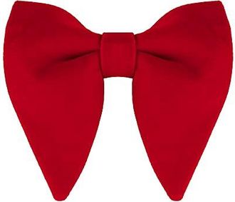 Allegra K Noeuds papillon pré-noués solides pour hommes rouge One Size