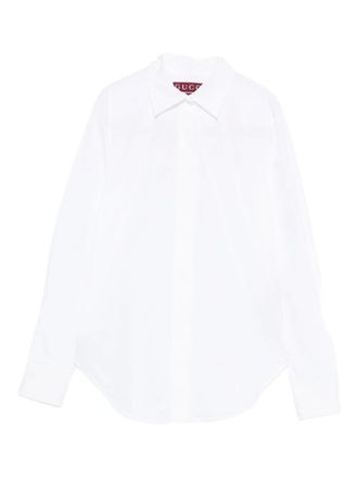 Gucci Hemd mit klassischem Kragen - Wei&szlig;