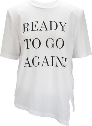 Elisabetta Franchi Damen, Oberteile, Weiß, XLGröße