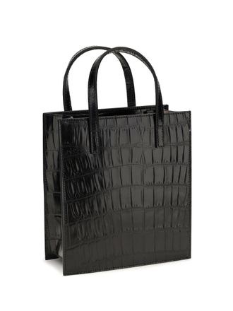 Hidesins Pocket Top Handle Bag - Black
