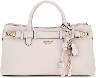 Guess sac à main sac à épaule bandoulière Gregoria Girlfriend Satchel Stone écru
