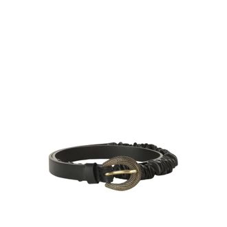 Orciani Elastischer Leder Couture G&uuml;rtel - - Accessories - Damen - Schwarzk - S
