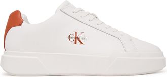 Calvin Klein Sneakers Calvin Klein Chunky Cupsole Laceup Lth YM0YM01344 Wei&szlig;