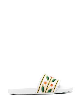 Casablanca Pantofole Ricamate Embroidered Terry