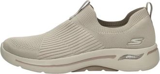 Skechers Go Walk Arch Fit - Iconic - Femme - Chaussures - Beige - Taille: 43 EU