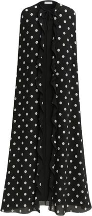 Raquel Diniz Femme, Vestes, Noir, Taille: 38 FR Cape &agrave; col montant Palmas