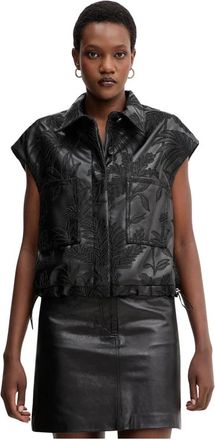 Guess Damen, Jacken, Schwarzk, MGr&ouml;&szlig;e