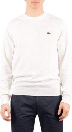 Lacoste Homme, Pulls, Blanc, Taille: XL Pull ras du cou
