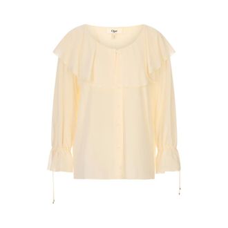 Chlo&eacute; Damen, Blusen & Hemden, Beige, SGr&ouml;&szlig;e