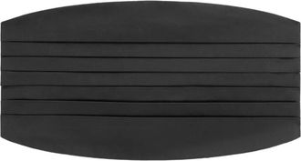 Dolce & Gabbana Kummerbund mit Falten - Schwarz