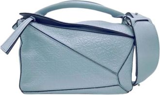 Loewe Sac bandouli&egrave;re Pre-owned Puzzle - Femme - Pre-owned - Bleu - Taille: ONE Size