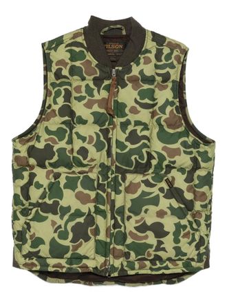 Filson veste matelass&eacute;e &agrave; motif camouflage - Vert