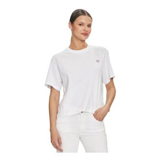 Guess Femme, Tops, Blanc, Taille: 36 FR T-Shirt