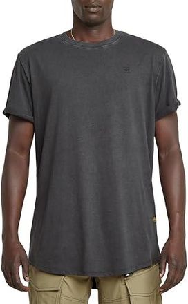 G-Star G-Star Homme T-Shirt Text Back Graphic Overdyed Lash, Noir (dk black gd D25971-2653-B564), S
