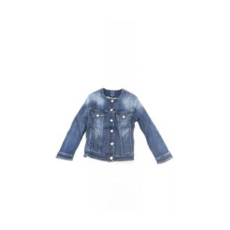 Jacob Cohen Blaue Denim Damenjacke - - Jackets - Damen - Blau - XL